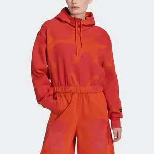 Adidas X Marimekko Cropped Hoodie