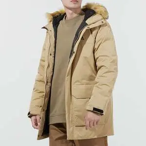 Adidas Hooded Down Parka Jacket - Multi-color