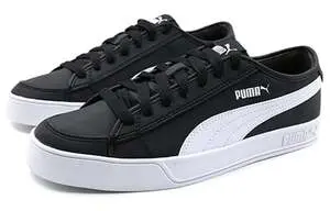 PUMA Smash V2 Vulc Sl Low Top Sneakers - White/black