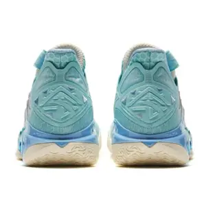 ANTA Shock Wave 5 Decomposition Sneakers - Blue/teal