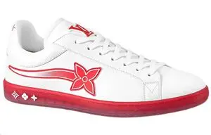 LOUIS VUITTON Luxembourg Samothrace Trainers - White/red