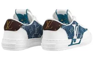LOUIS VUITTON Charlie Sneakers - White/blue/brown