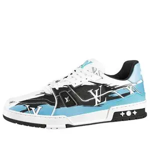 LOUIS VUITTON Trainers - White/black/blue