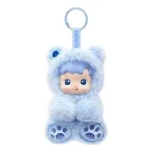 POP MART Hacipupu Gummy Bear Vinyl Plush Pendant 'blueberry Flavor - Multi-color