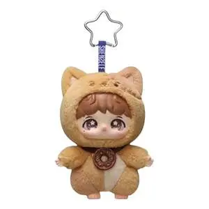 POP MART Zhou Shen Shenself Vinyl Plush Doll Pendant 'fix You Vinyl - Multi-color