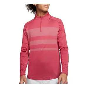 Nike Shield Victory 1/2-zip Golf Jacket - Red