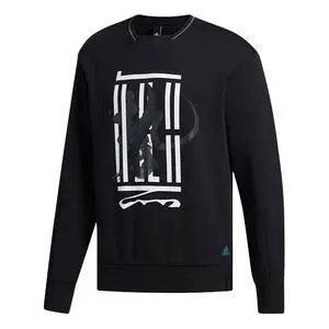 Adidas Graphic Pullover - Black