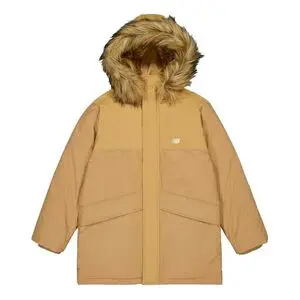 NEW BALANCE Long Parka Jacket - Tan