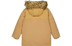 NEW BALANCE Long Parka Jacket - Tan