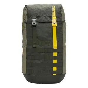 Nike Backpack - Olive Green/yellow