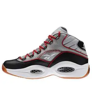 REEBOK Question Mid "practice" Athletic Sneakers - Grey