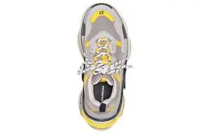 Balenciaga Triple S Trainer - Grey/yellow