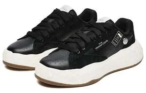 FILA Mihara Yasuhiro Leather And Suede Lace-up Sneakers