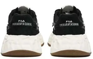 FILA Mihara Yasuhiro Leather And Suede Lace-up Sneakers