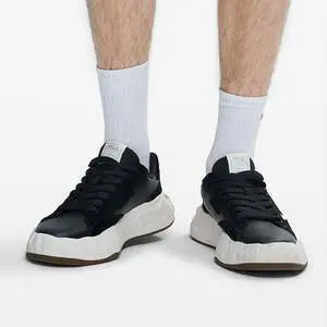 FILA Mihara Yasuhiro Leather And Suede Lace-up Sneakers