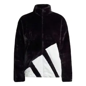 Adidas Faux Fur Logo Zip-up Jacket - Default Color