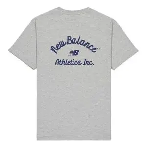 NEW BALANCE New Balance Athletics Back Print T-shirt Asia Sizing 'grey' Grey