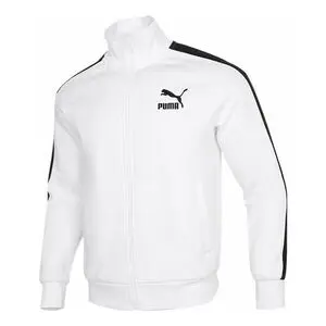 PUMA Archive T7 Track Jacket - White/black