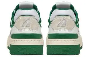 AUTRY Clc Leather Sneakers - White/green