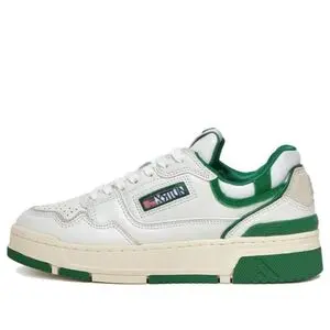AUTRY Clc Leather Sneakers - White/green