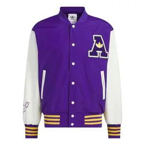 Adidas Originals Varsity Bomber Jacket - Purple