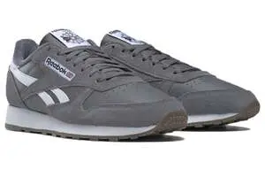 REEBOK Classic Leather Low Top Sneakers - Grey