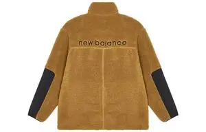 NEW BALANCE Reversible Lamb's Wool Stand Collar Jacket