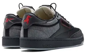 REEBOK The Money Heist X Club C "the Professor" Sneakers - Black/gray