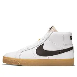 Nike Blazer Mid Sb 'orange Label White' Sneakers - White/black