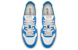 AUTRY Medalist Low Bicolor Sneakers - White/blue