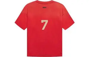 Fear Of God 7 Tee 'vintage - Red