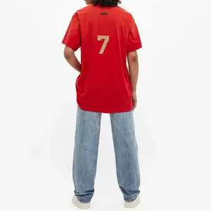 Fear Of God 7 Tee 'vintage - Red