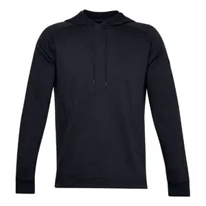 Under Armour Project Rock Charged Cotton Logo Hoodie - Black
