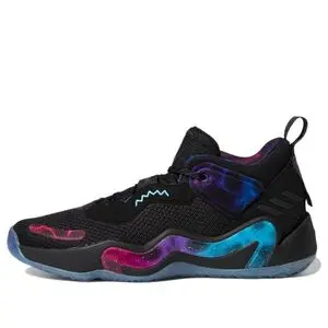 Adidas D.o.n. Issue #3 "stars Of Utah" Basketball Sneakers - Black