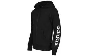 Adidas Essentials Linear Logo Zip Hoodie