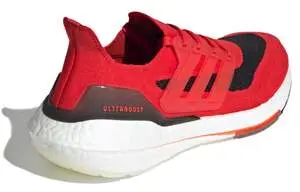Adidas Ultraboost 21 Athletic Sneakers - Red