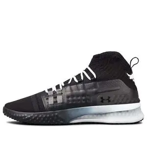 Under Armour The Rock Delta High Top Sneakers - White/black
