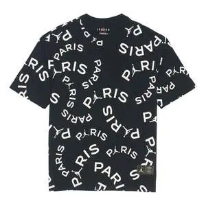 JORDAN Paris Saint-germain All-over Print Short Sleeve Tee