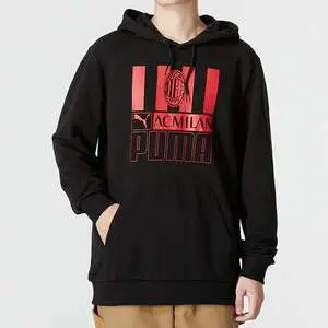 PUMA Ac Milan Football Pullover Hoodie