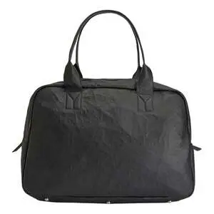 Adidas Y-3 Leather Weekender Bag - Black