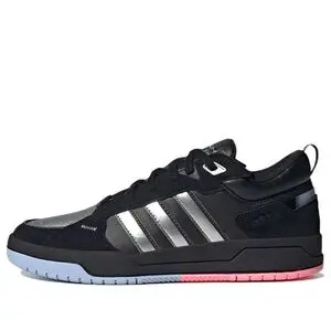 Adidas Neo 100db Lifestyle Basketball Shoes - Core Black/blue/pink