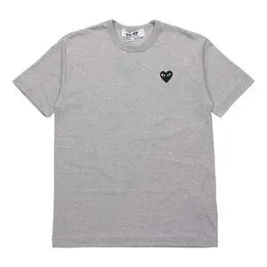 Play Comme Des Garcon Heart T-shirt - Grey
