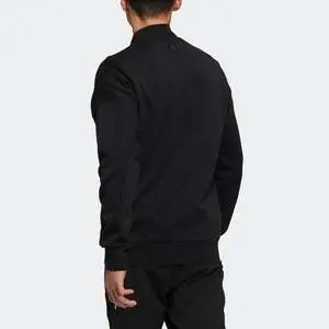 Adidas Stand Collar Sports Jacket - Black