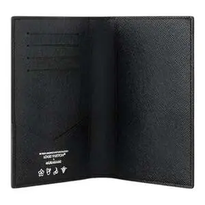LOUIS VUITTON X Takashi Murakami Passport Cover - Black Multicolored