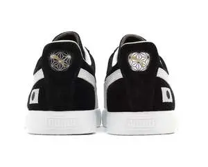 PUMA X Atmos Suede Vtg Made In Japan Sneakers - Black/white/red