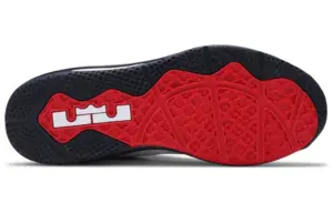 Nike Lebron 9 Low Basketball Sneakers - White/blackred/red
