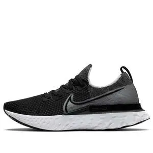 Nike React Infinity Run Flyknit Sneakers - Black/white/white