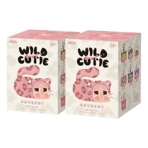 POP MART Crybaby Wild But Cutie Vinyl Plush Pendant Sealed Case - Multi-color