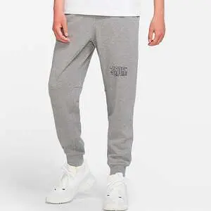 JORDAN J Sprt Dna Hbr Flc Pant Casual Sports Breathable Knit Long Pants - Light Grey
