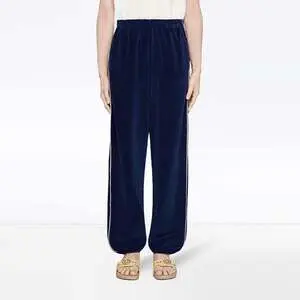 Gucci Velour Taped Oversized Track Pant